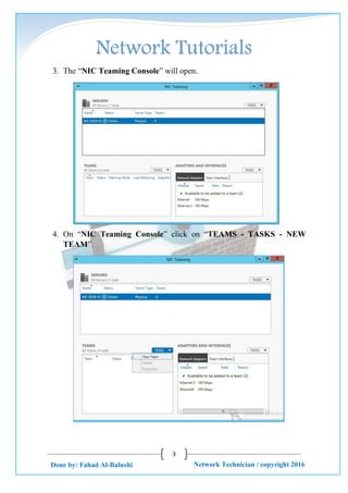 3- NIC Teaming | PDF