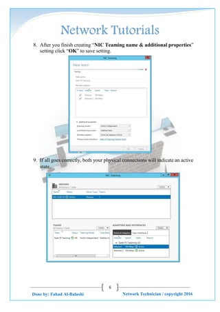 3- NIC Teaming | PDF