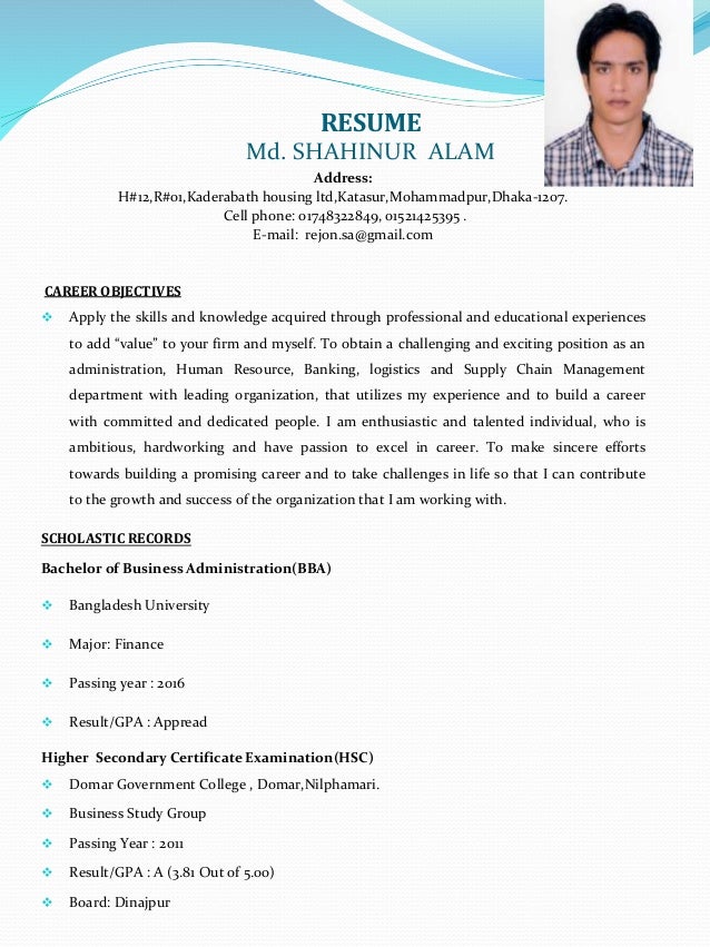 Cv For Bangladesh What Is The Standard CV Format In Bangladesh Cv For Bangladesh What Is The Standard CV Format In Bangladesh