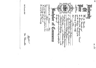 BCOM CERTIFICATE | PPT