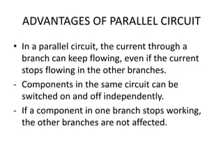 LOWER SECONDARY SCIENCE_ ELECTRICITY_PARALLEL | PPT