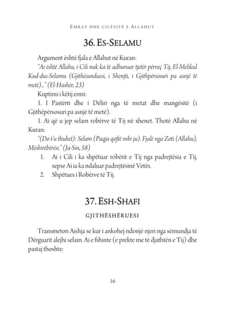 99 emrat e bukur te Allahut | PDF