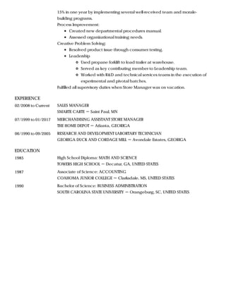 RODNEY MCLAUGHLIN Resume 1 | PDF