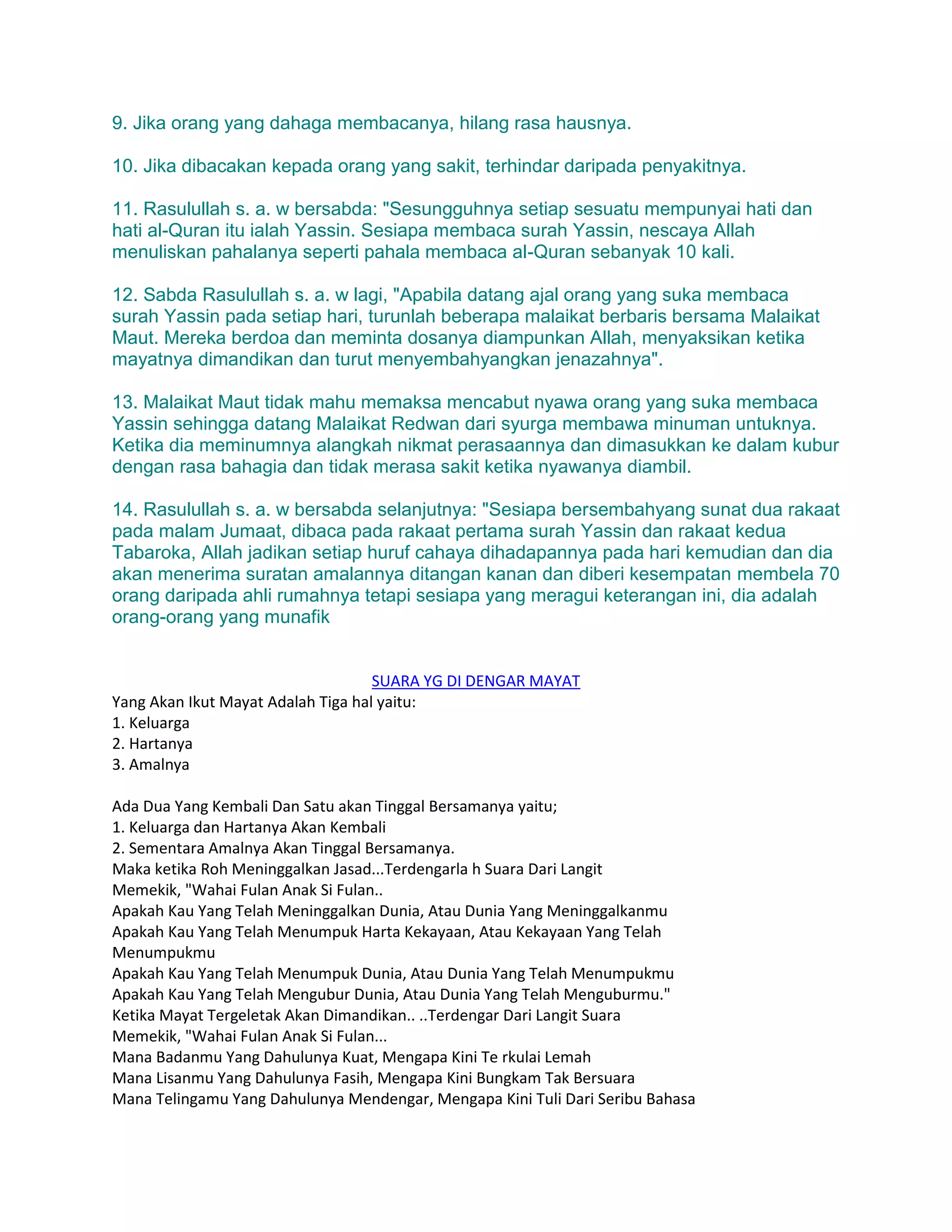 99 langkah menuju kesempurnaan iman | DOCX