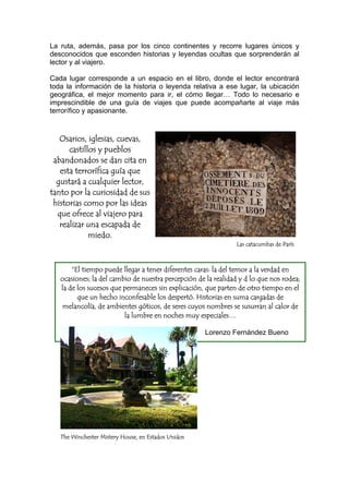 99 lugares donde pasar miedo | PDF