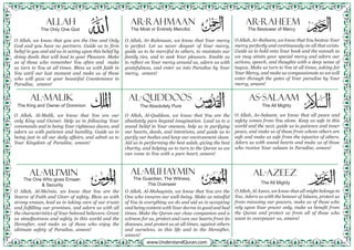 99 names Of Allah | PDF