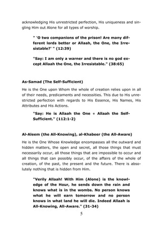 99names of allah | PDF