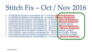 Anatomy of Three Incidents -- Commonalities and Lessons | PPTX