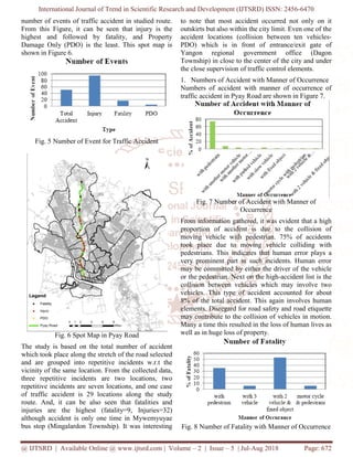Road Accident Study on Some Areas in Yangon | PDF