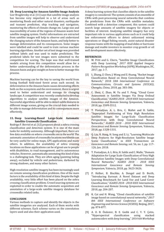 Satellite Image Classification with Deep Learning Survey | PDF