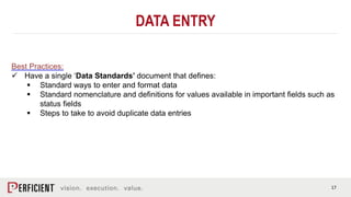 99+ Siebel CTMS Best Practices You Should Follow | PPT