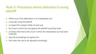 Interpleader suit | PPTX