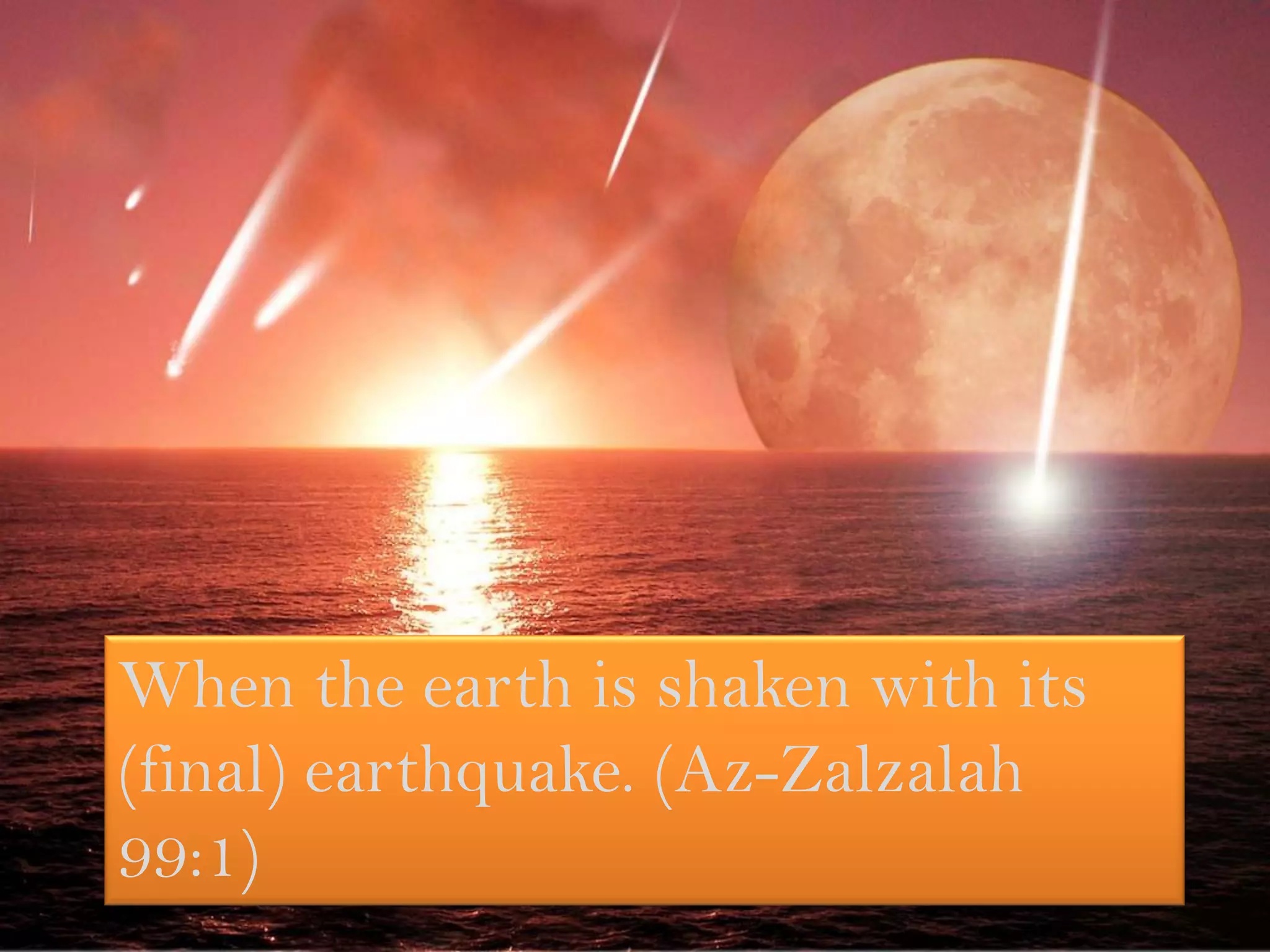 99] surah Az zalzalah (the earthquake | PDF
