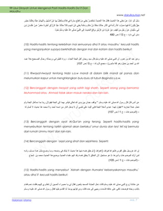 99 Usul Kenali Hadith Dhaif Dan Palsu | DOC