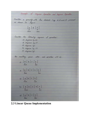 Queue - Operations and Implementations | DOCX | Computing | Technology & Computing