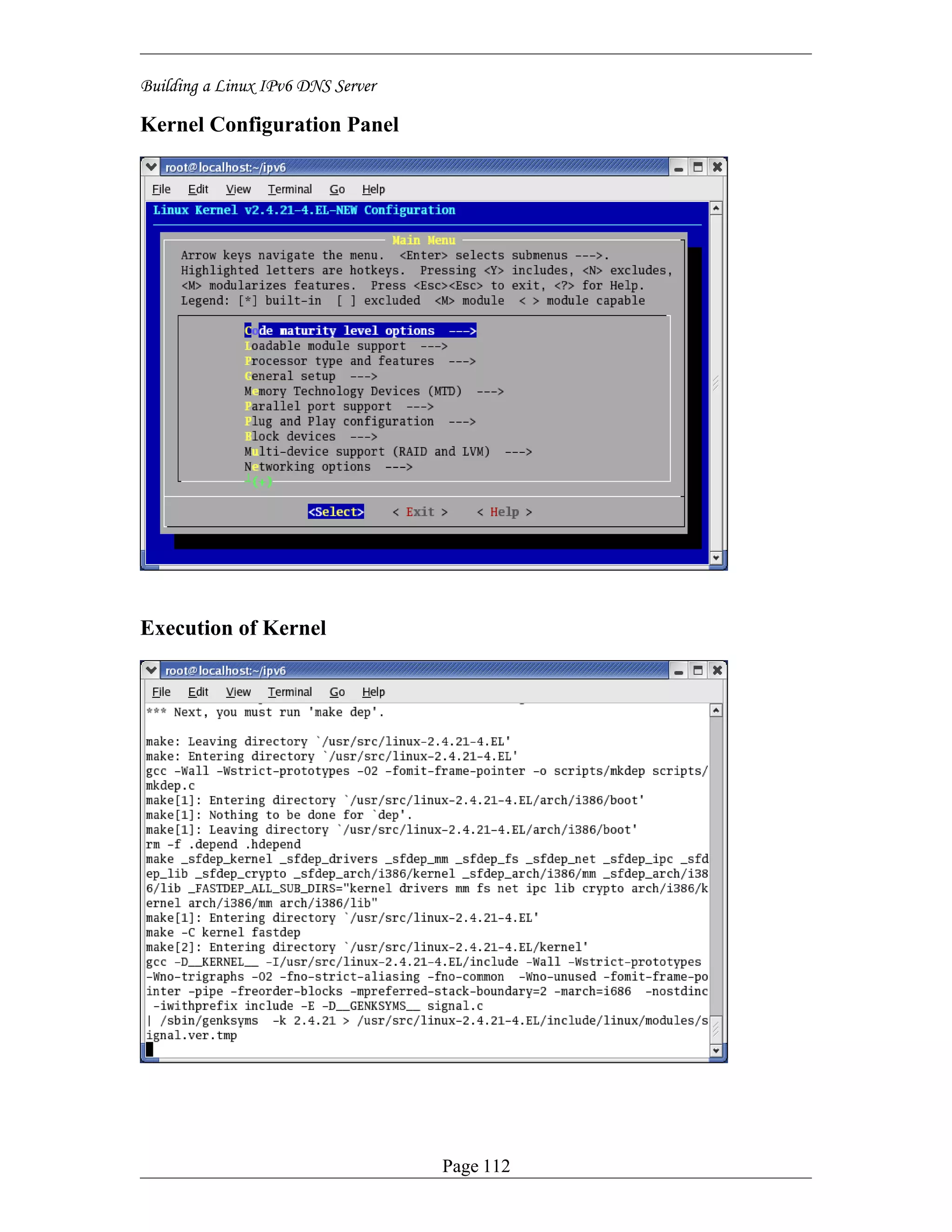 Screen Shots of Building IPv6 DNS Server (Screen shots) | PDF