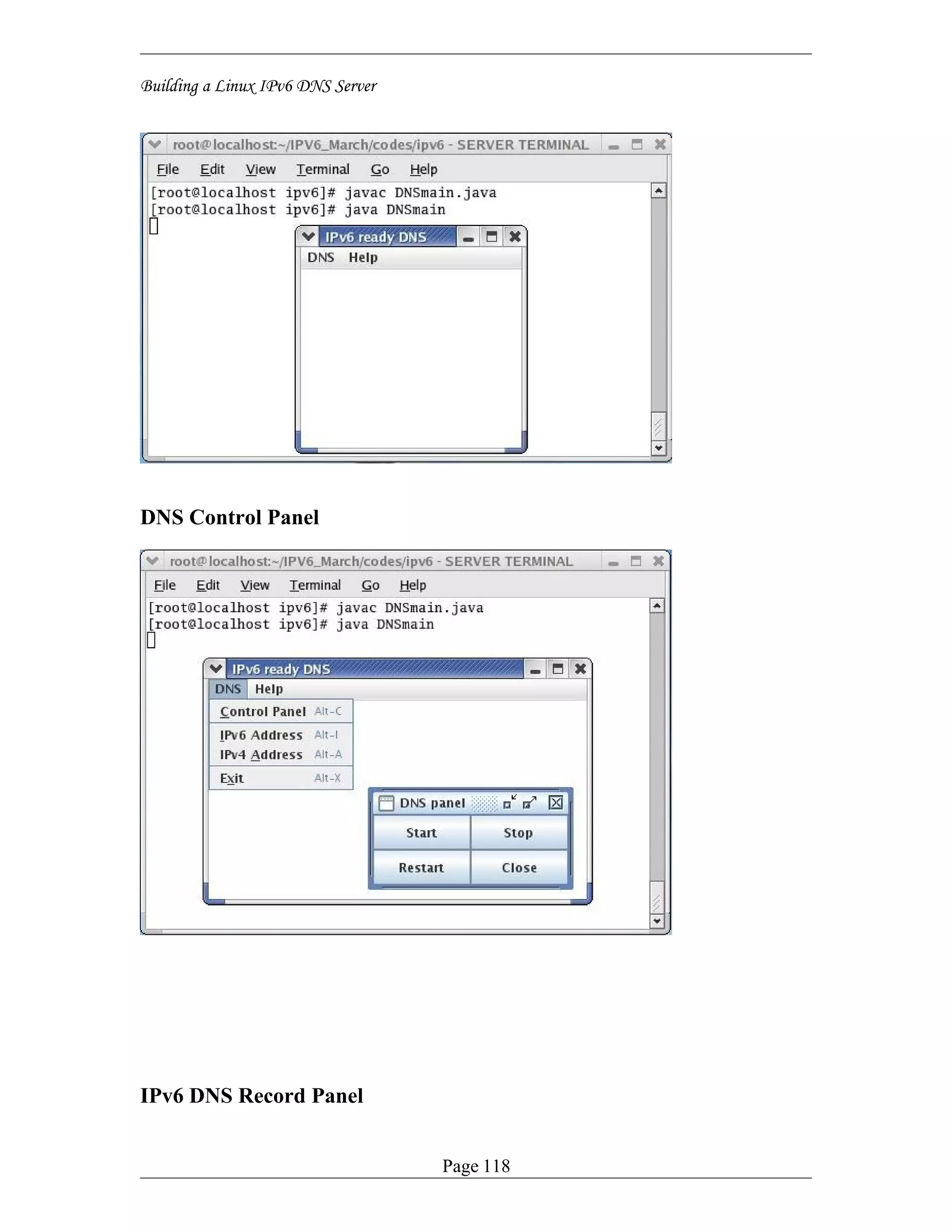 Screen Shots of Building IPv6 DNS Server (Screen shots) | PDF