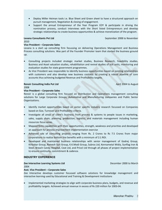 Manohar Prabhu | DOC