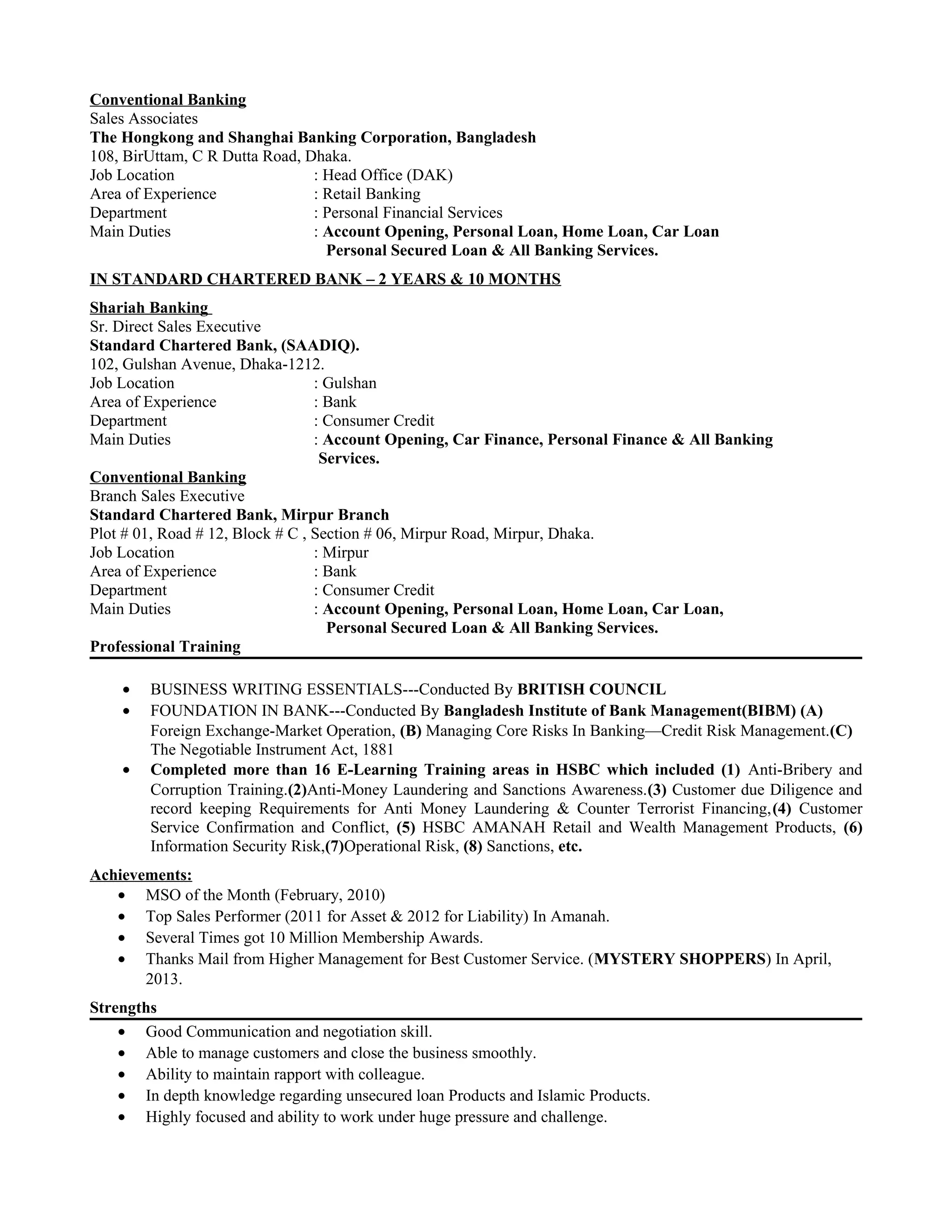 Update Resume | DOC