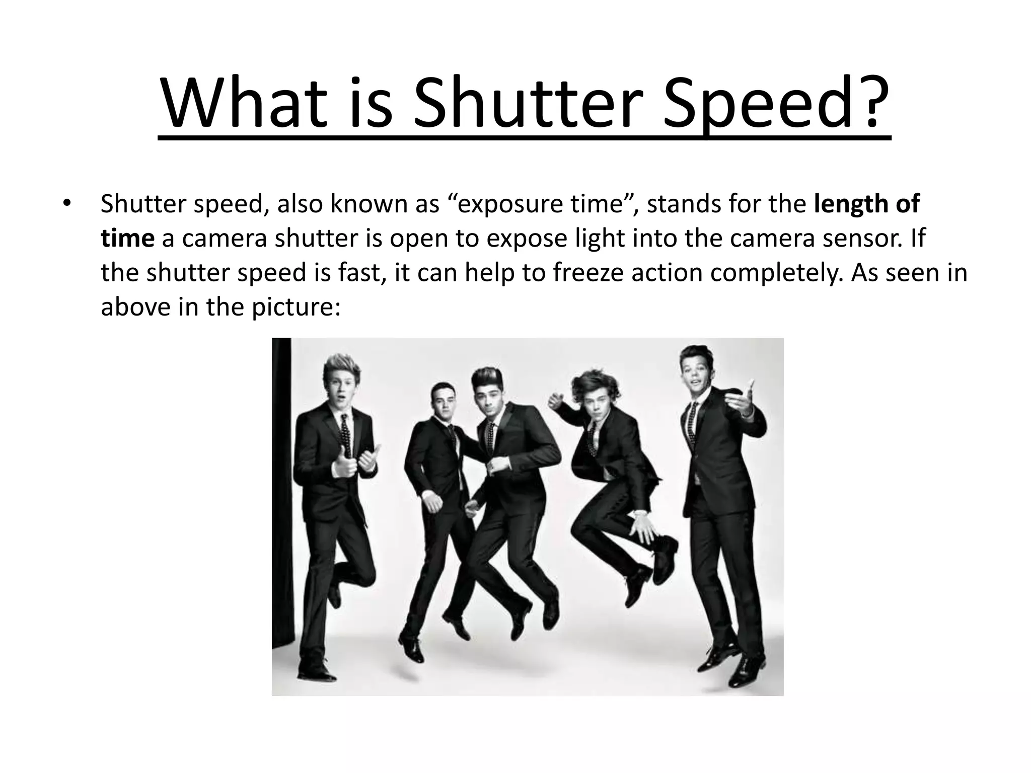 Shutter Speed | PPT