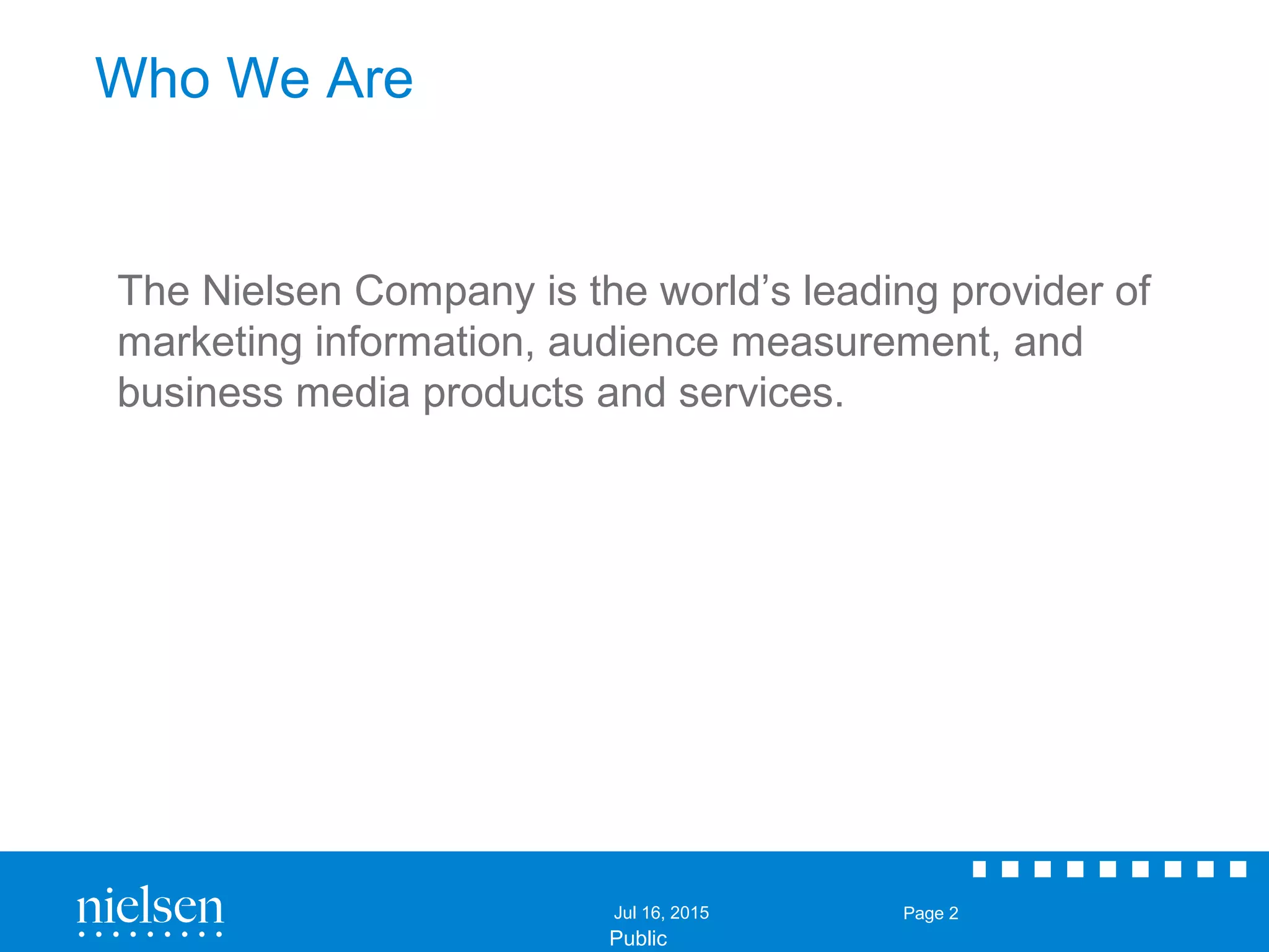 The_Nielsen_Company_Overview_Presentation | PPT