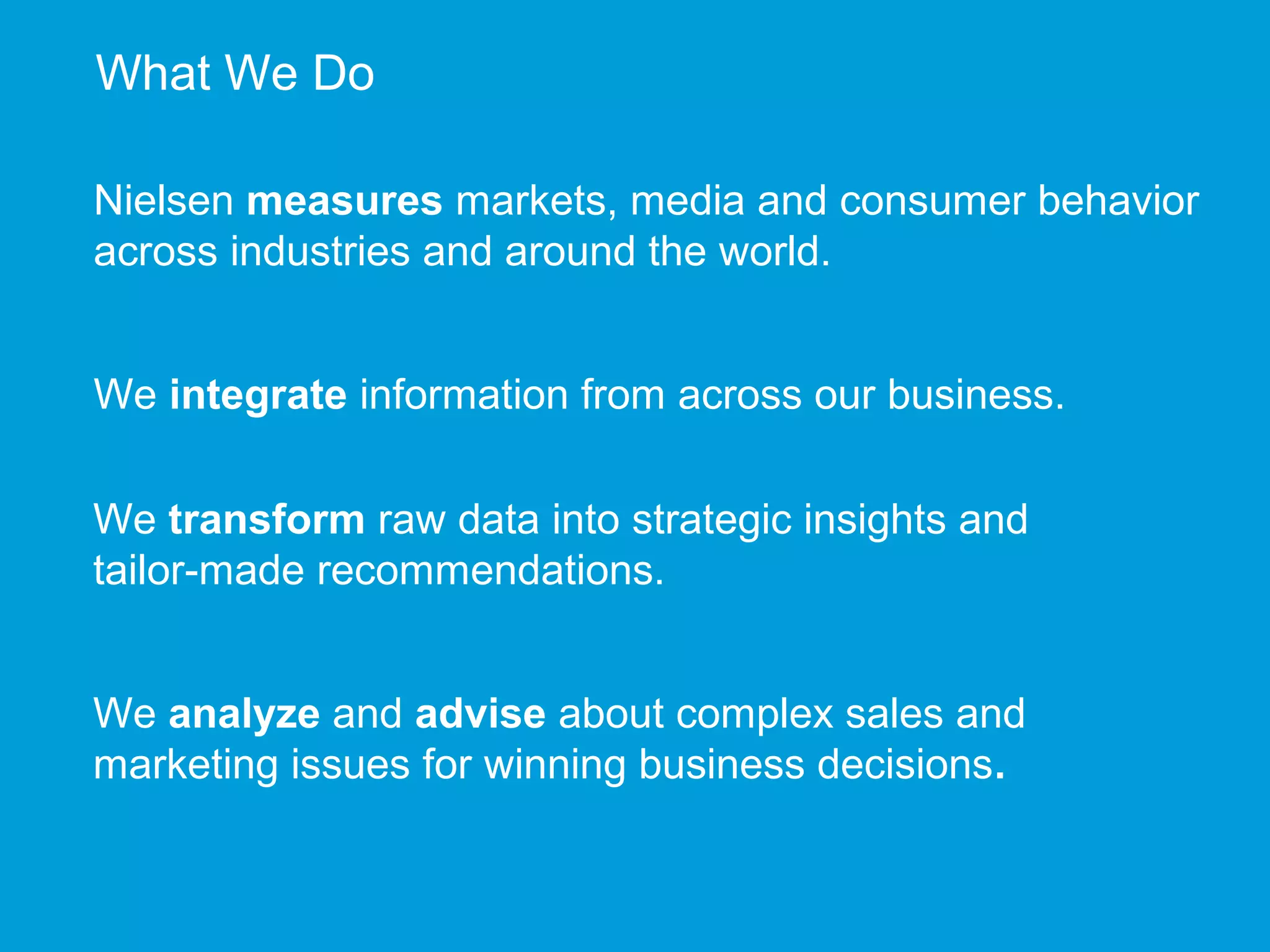 The_Nielsen_Company_Overview_Presentation | PPT