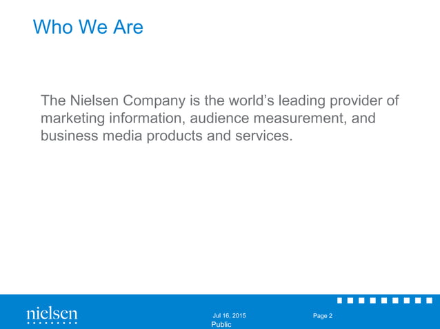 The_Nielsen_Company_Overview_Presentation | PPT | Advertising Industry ...