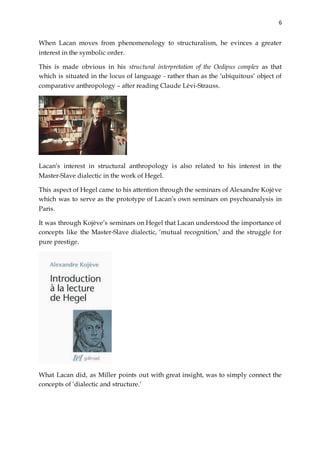 J-A Miller on 'Lacan's Orientation Prior to 1953, Part III' | PDF