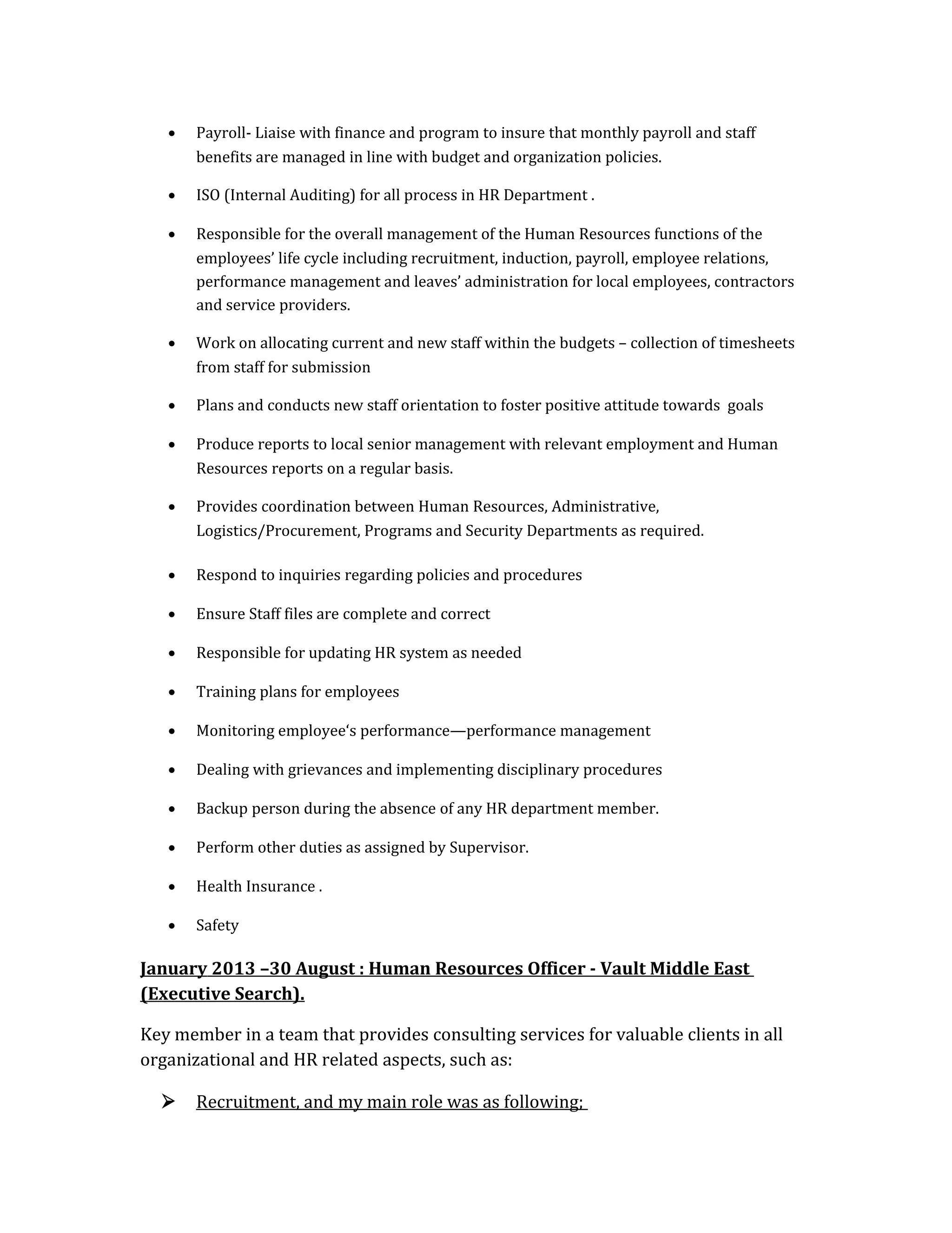 Wafaa Kayed CV | DOC