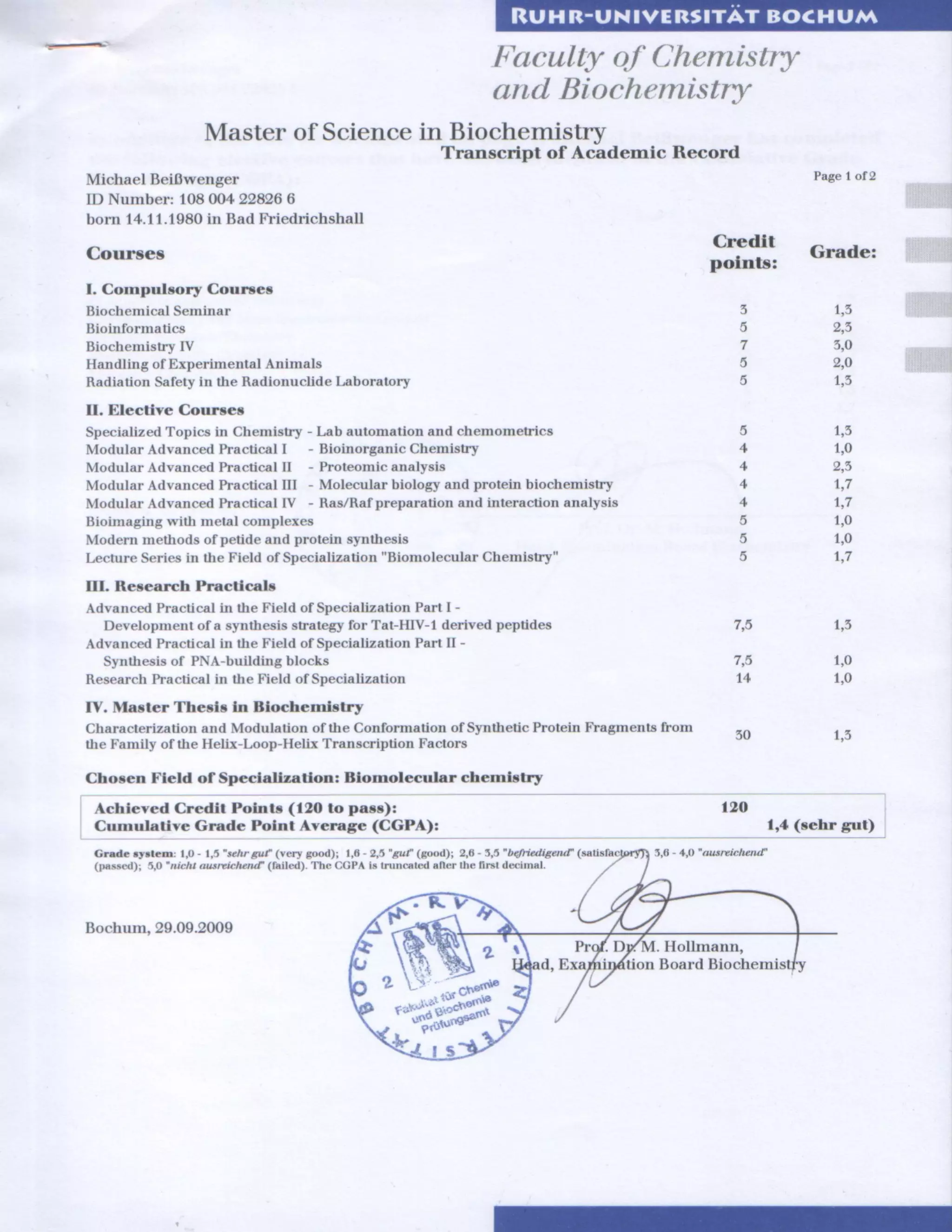 Master-Certificate | PDF
