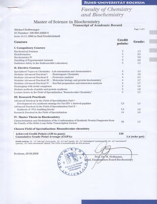 Master-Certificate | PDF