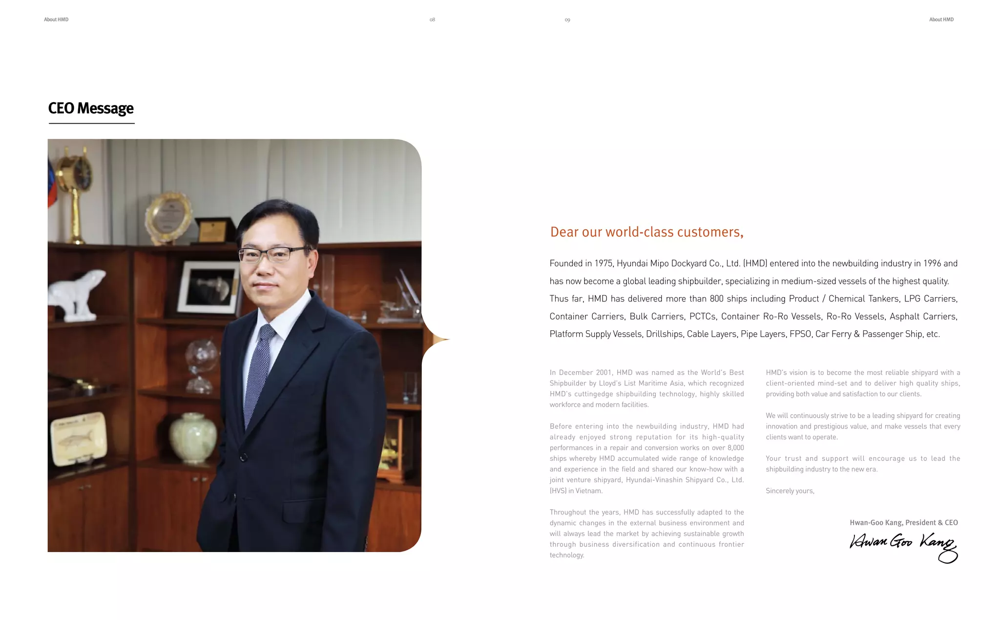 HYUNDAI MIPO DOCKYARD_HHI_SPECIAL SHIPBUILDING | PDF