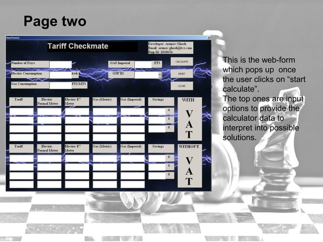 Tariff checkmate_Presentation | PPT