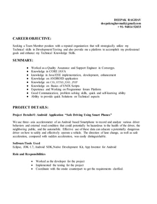 Deepak_Raghav Resume done | DOCX