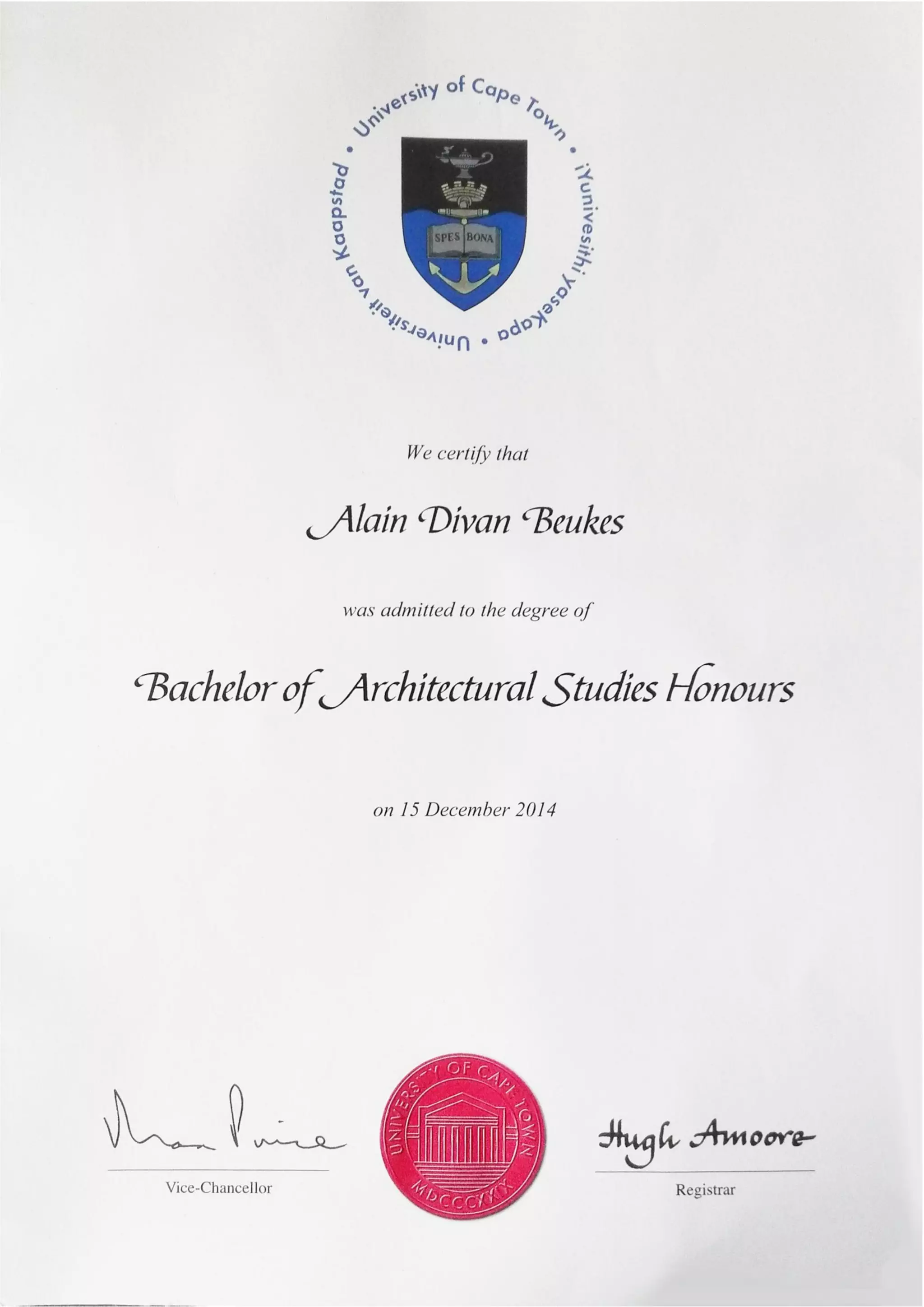 Alain Beukes CV | PDF
