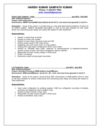 HARISH_Resume_Embedded_SW | DOCX