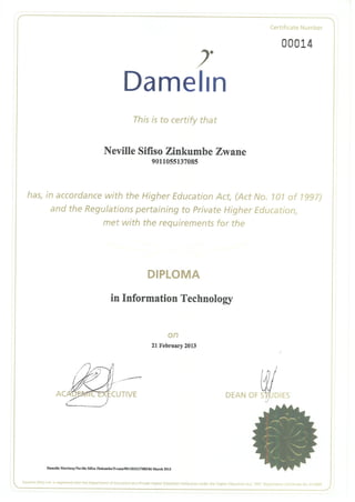 Diploma & Final Results | PDF