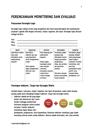 Monev CSR | PDF