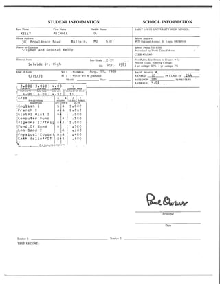 SLUH transcript | PDF