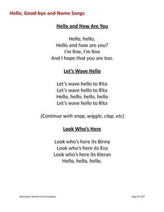 School Songbook | PDF