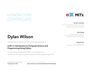 Python_Certificate | PDF