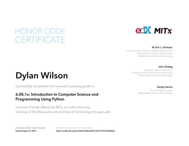 Python_Certificate | PDF