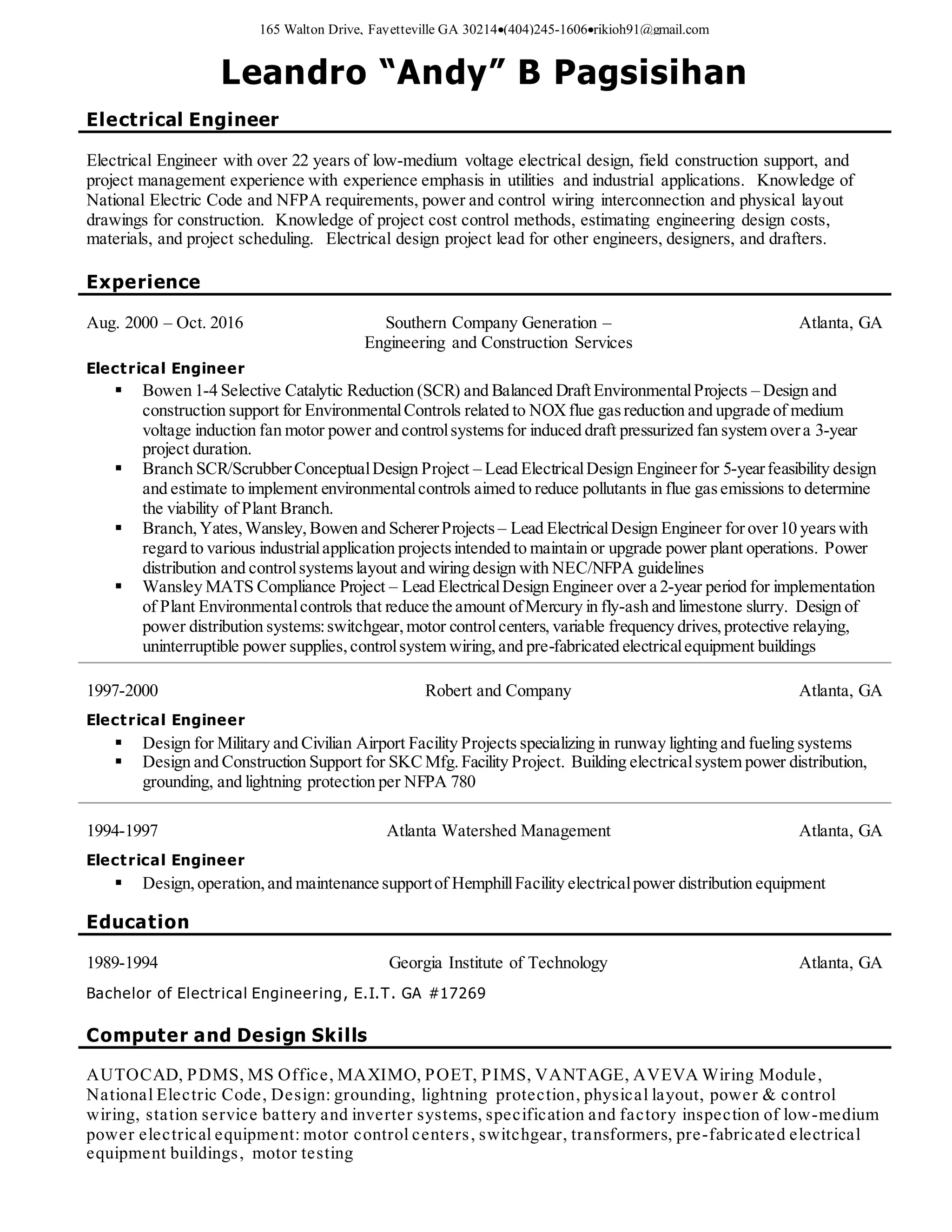 Andy Pagsisihan Resume R3 | DOCX