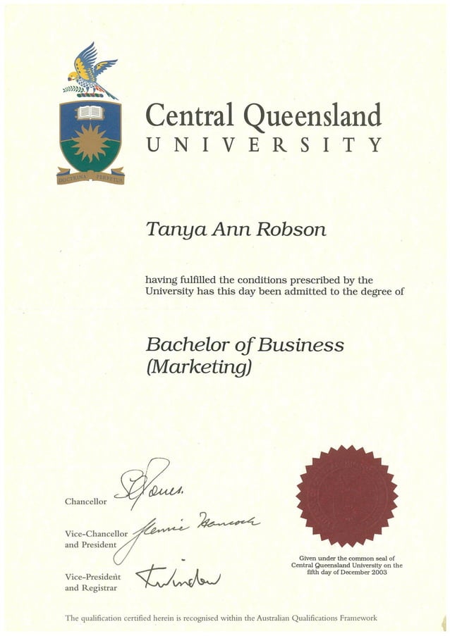 Bachelor Degree Cert | PDF