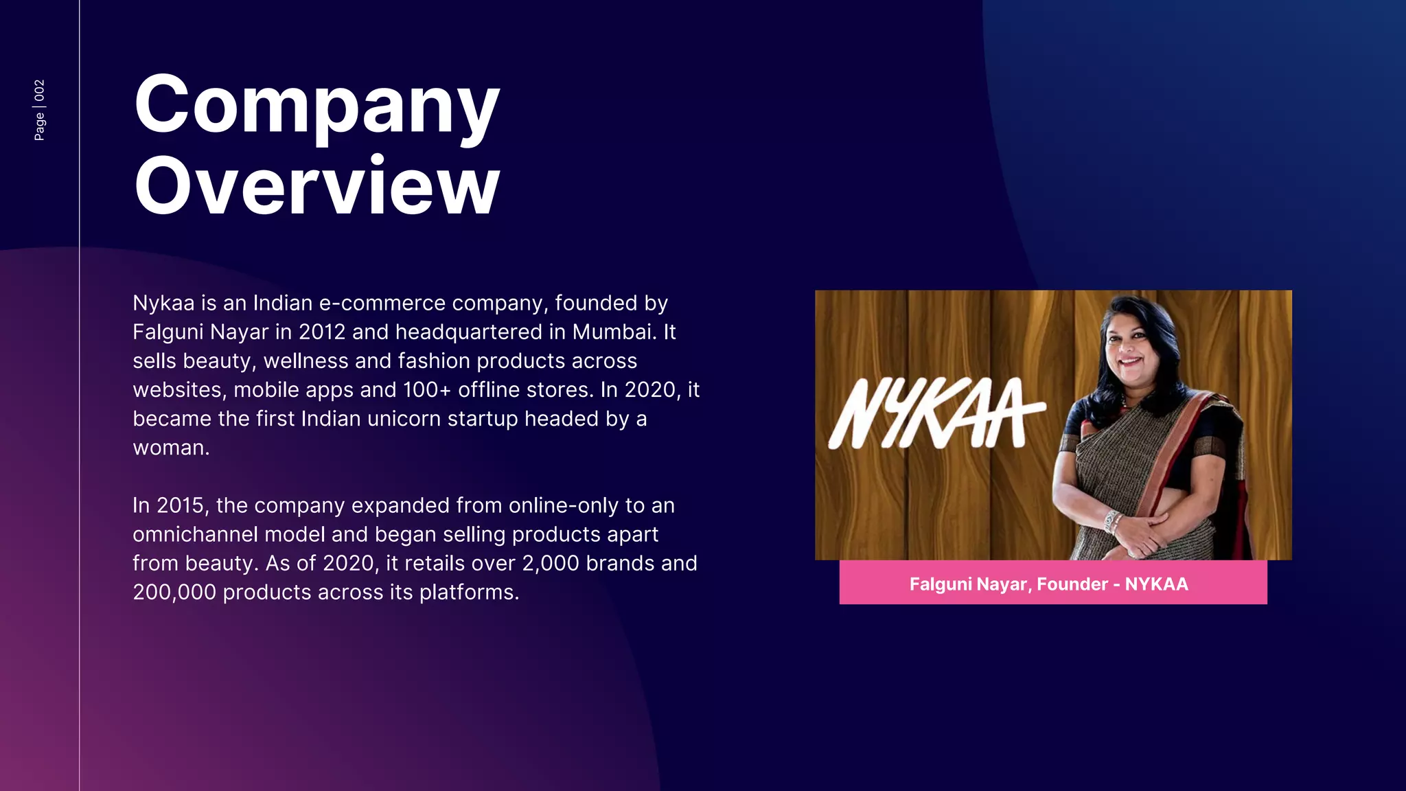 Nykaa company - overview | PDF