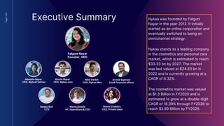 Nykaa company - overview | PDF
