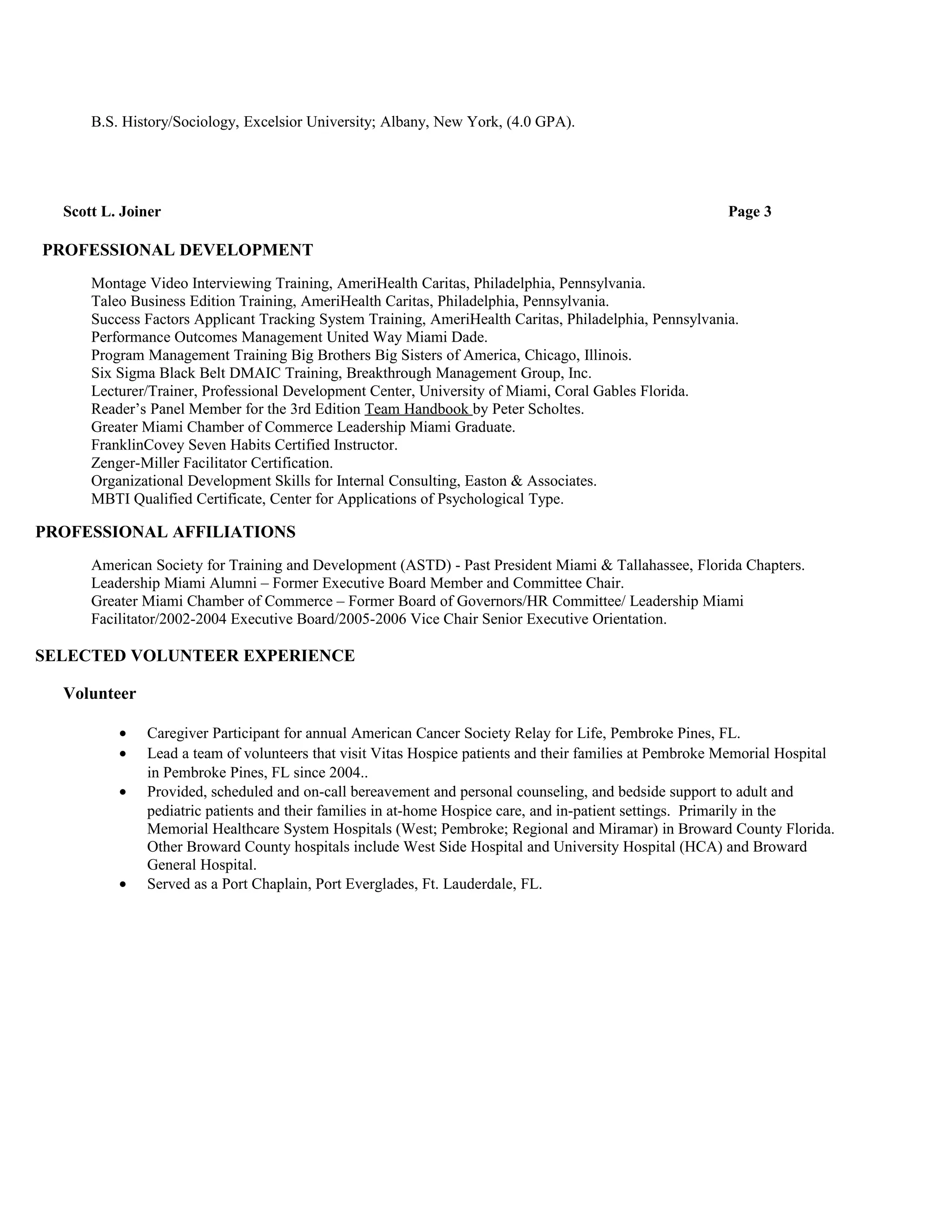 Professional Resume | DOC