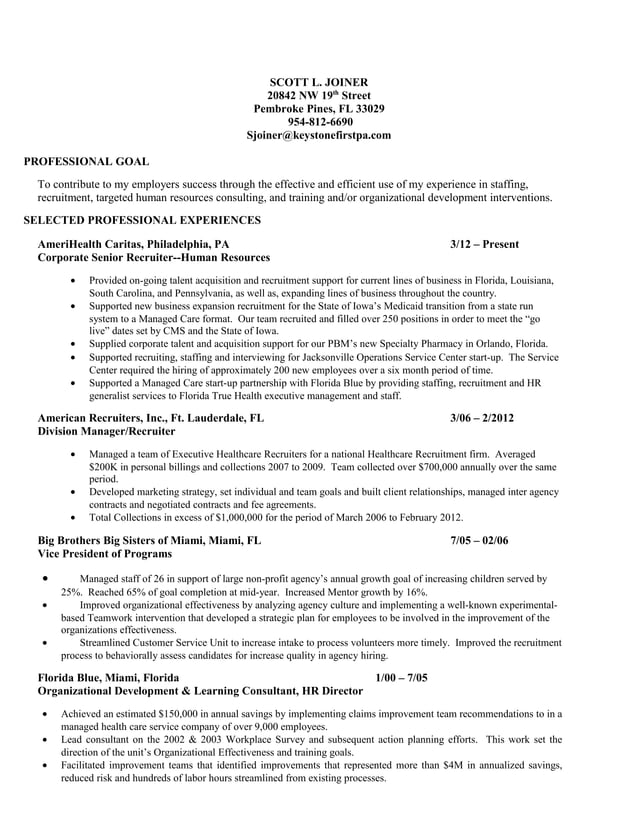 Professional Resume | PDF
