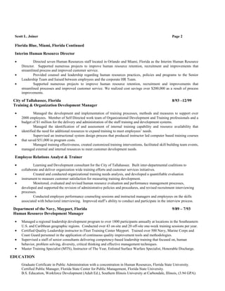 Professional Resume | DOC