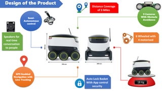 Self driving delivery robot | PPTX